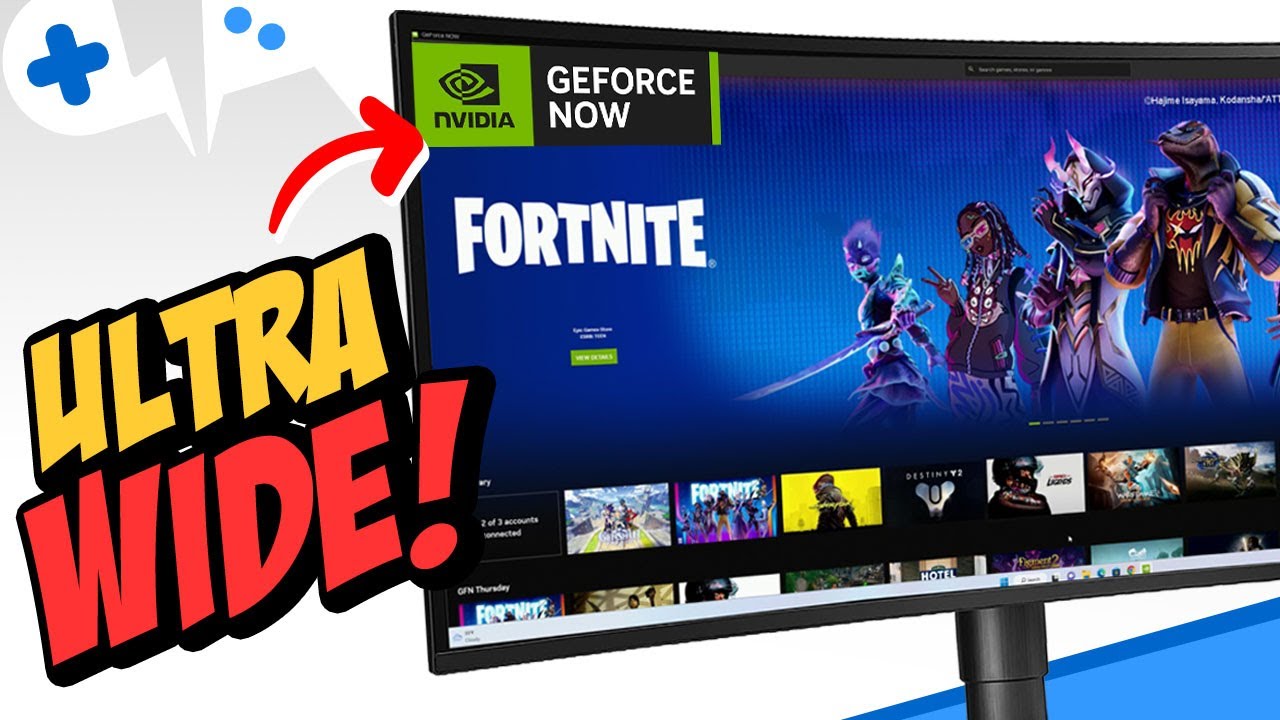 Do ULTRAWIDE Monitors WORK Well w/ GeForce Now ULTIMATE? - YouTube