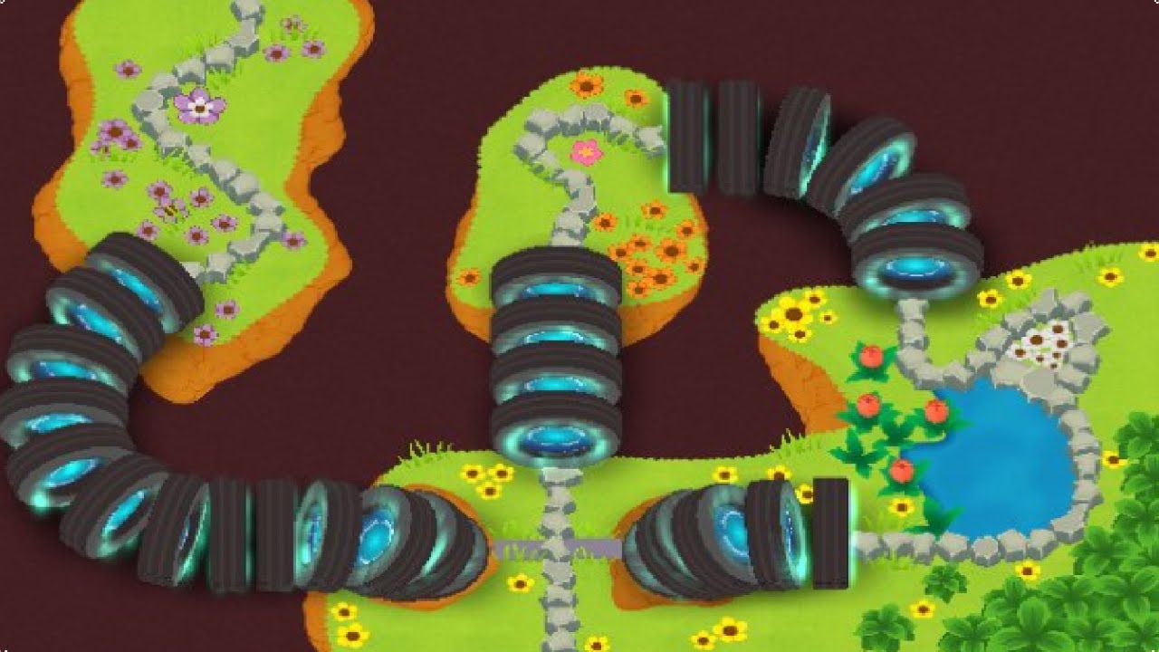 Bloons TD6 (No Commentary) Bloonturn Tunnelling/Custom Map - YouTube