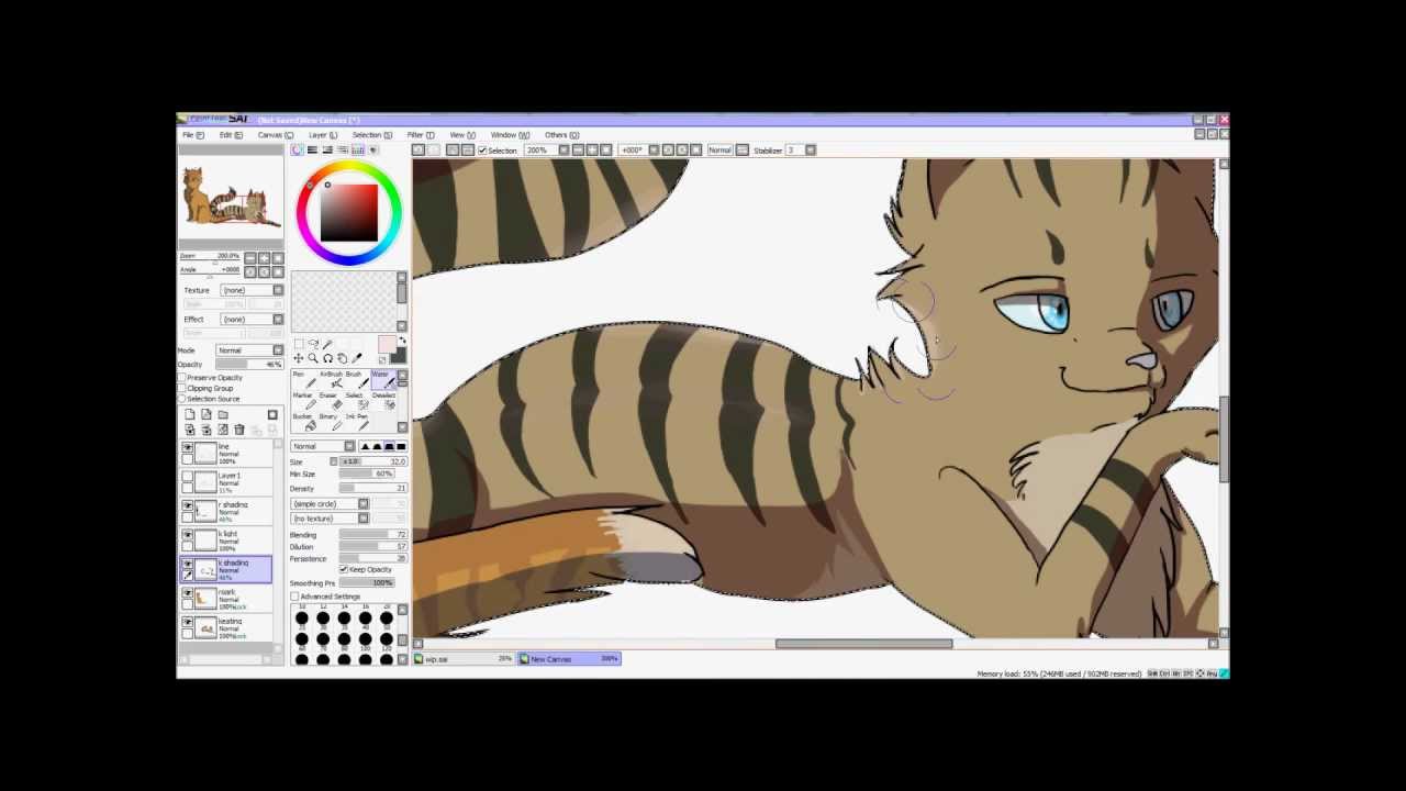 Warrior Cats Speedpaint - YouTube