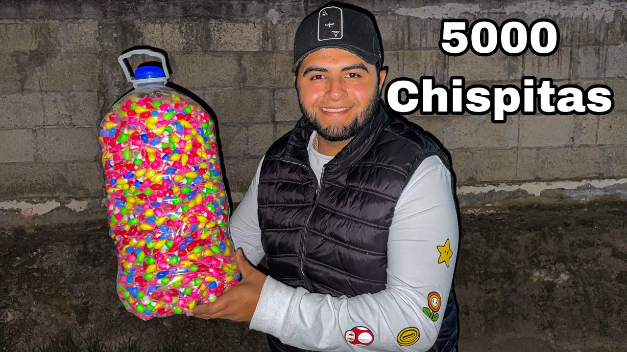 Tronando 5000 Chispitas al mismo tiempo - Cuetes - Cohetes - Cebollitas ...