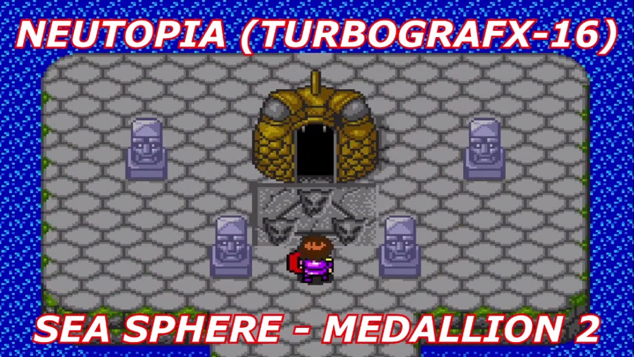 Neutopia (Turbografx-16) - Sea Sphere: Medallion 2 - YouTube