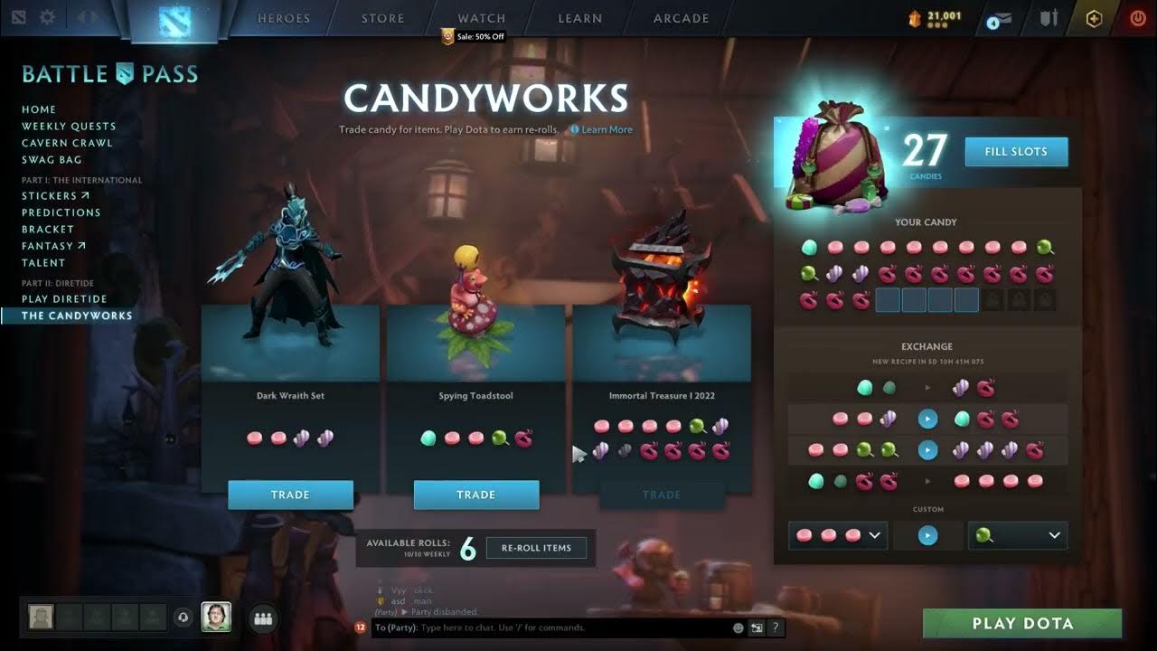 Dota 2 - Candyworks week 8 - YouTube