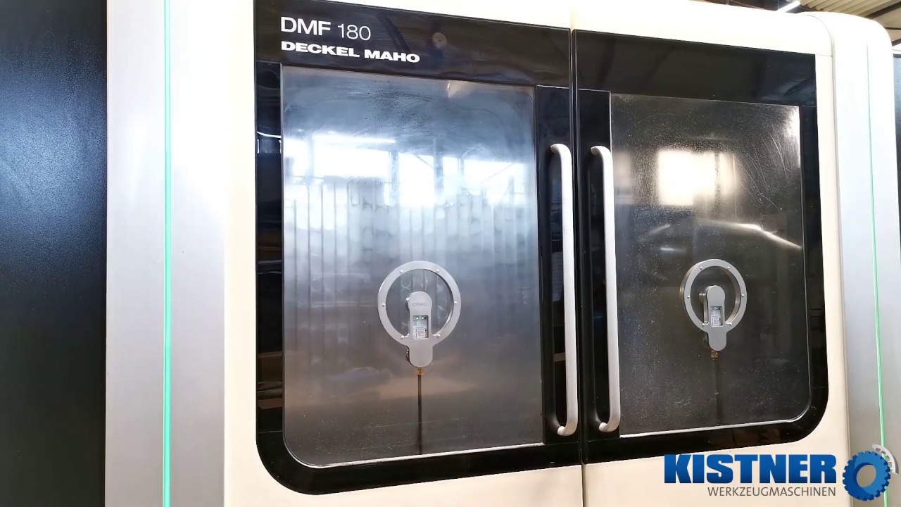 DECKEL MAHO | DMF 180 - 5 axes simultaneous machining center - KISTNER ...