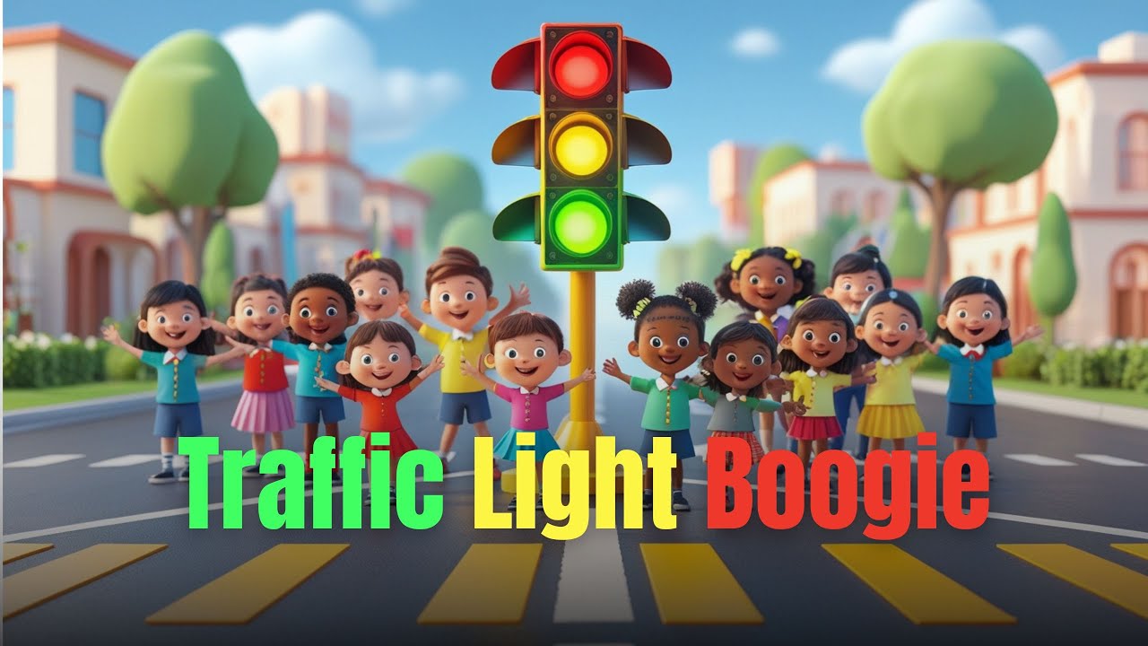 Traffic Light Boogie | Fun & Energetic Dance Groove! | Teaching Kids ...