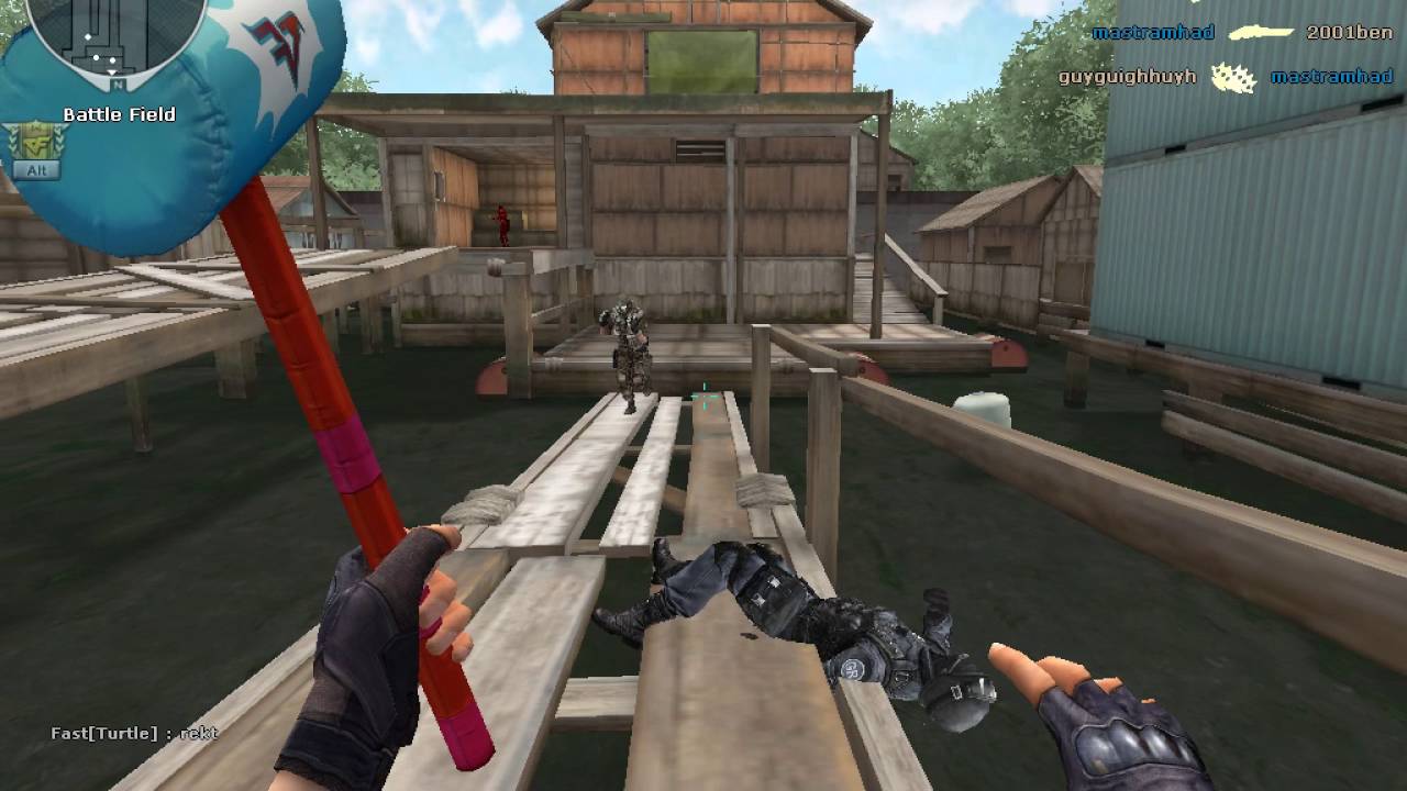 Crossfire NA Balloon Hammer (Ranger's First Time) - YouTube