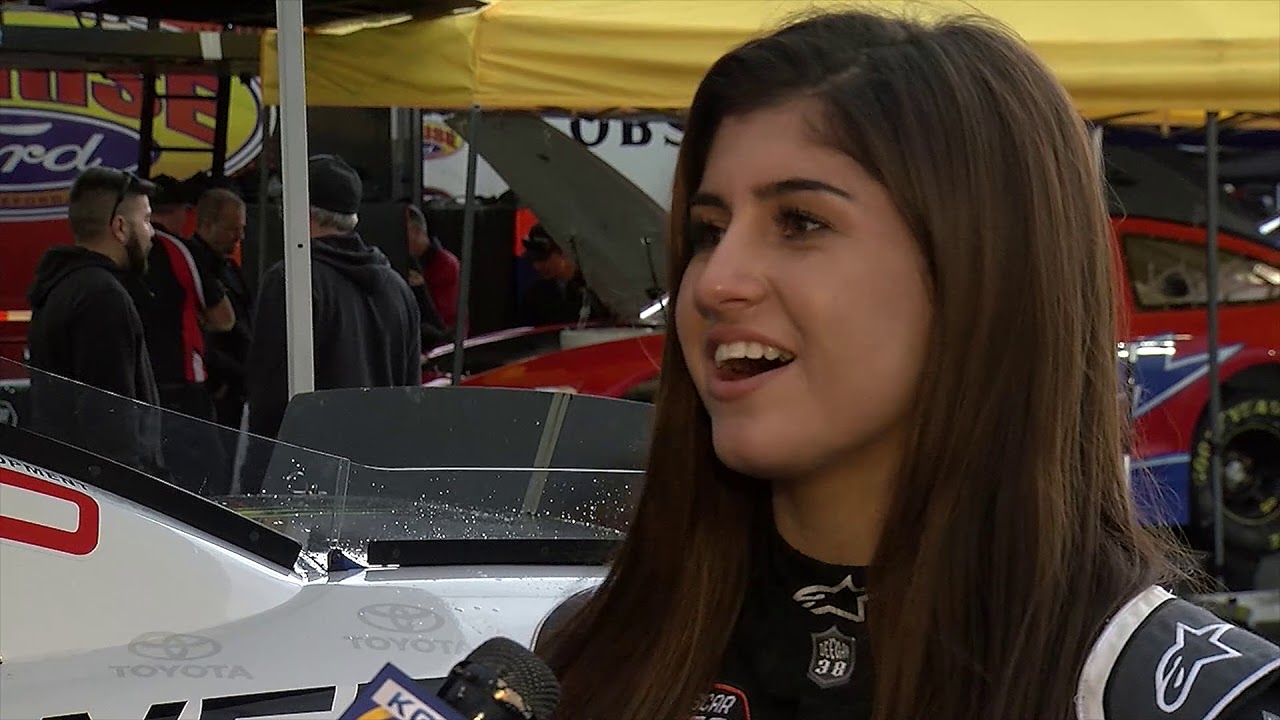 NASCAR K&N West Season Opener Pre Race Interviews - YouTube