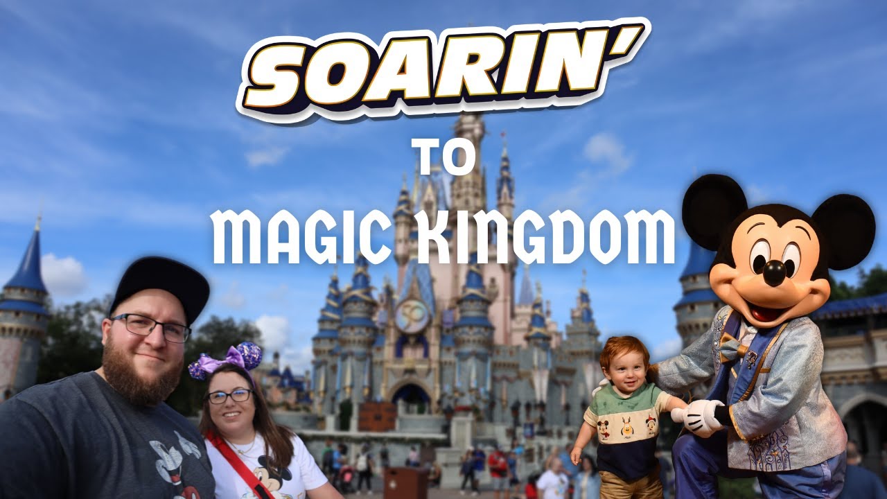Soarin' To Magic Kingdom! Gavin's First Haircut, Crystal Palace, Mickey ...