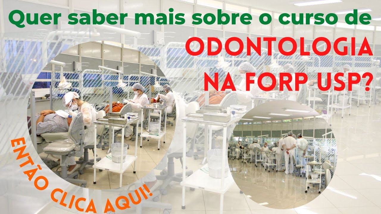 Quer saber mais sobre o curso de Odontologia da FORP USP? Então clica ...