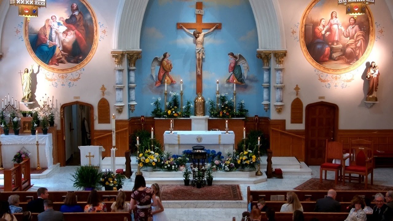 2022 First Holy Communion Nativity BVM (April 30) - YouTube