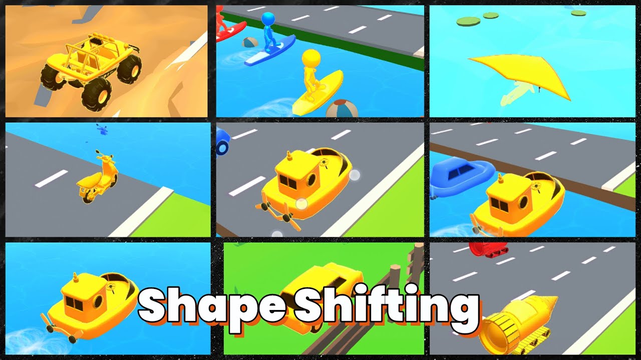 Shape Shifting : Ultimate Vehicle Transformations Across Dynamic Realms ...