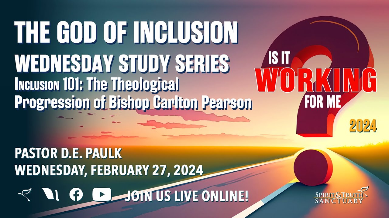 The God of Inclusion: Inclusion 101 | Wednesday Study Session, February ...