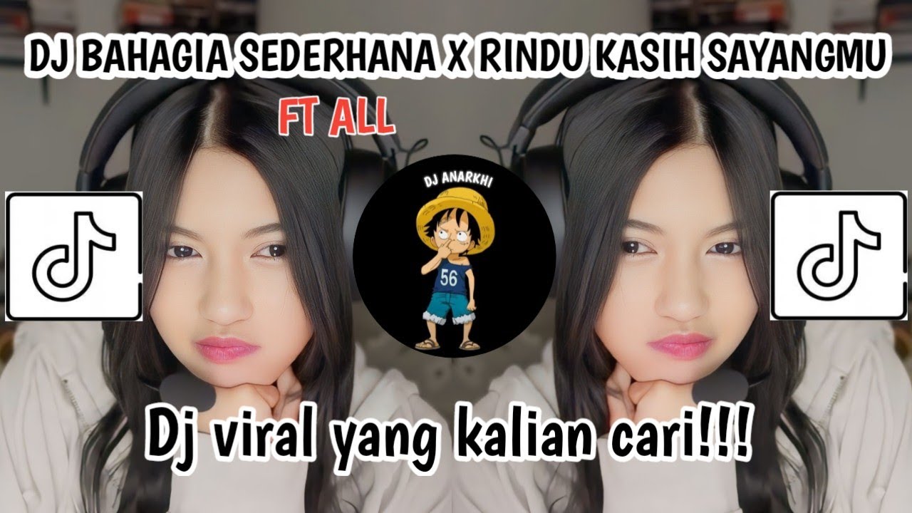 Dj Bahagia Sederhana X Rindu Kasih Sayangmu Ft All🥵🥵🔥kubahagia Denganmu