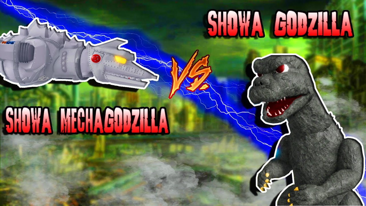 SHOWA GODZILLA VS SHOWA MECHAGODZILLA! ft.Silent Playz |Kaiju Universe ...