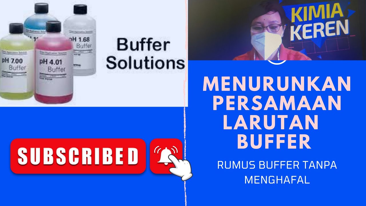 MENURUNKAN RUMUS pH LARUTAN BUFFER TANPA MENGHAFAL #buffer #pHbuffer ...