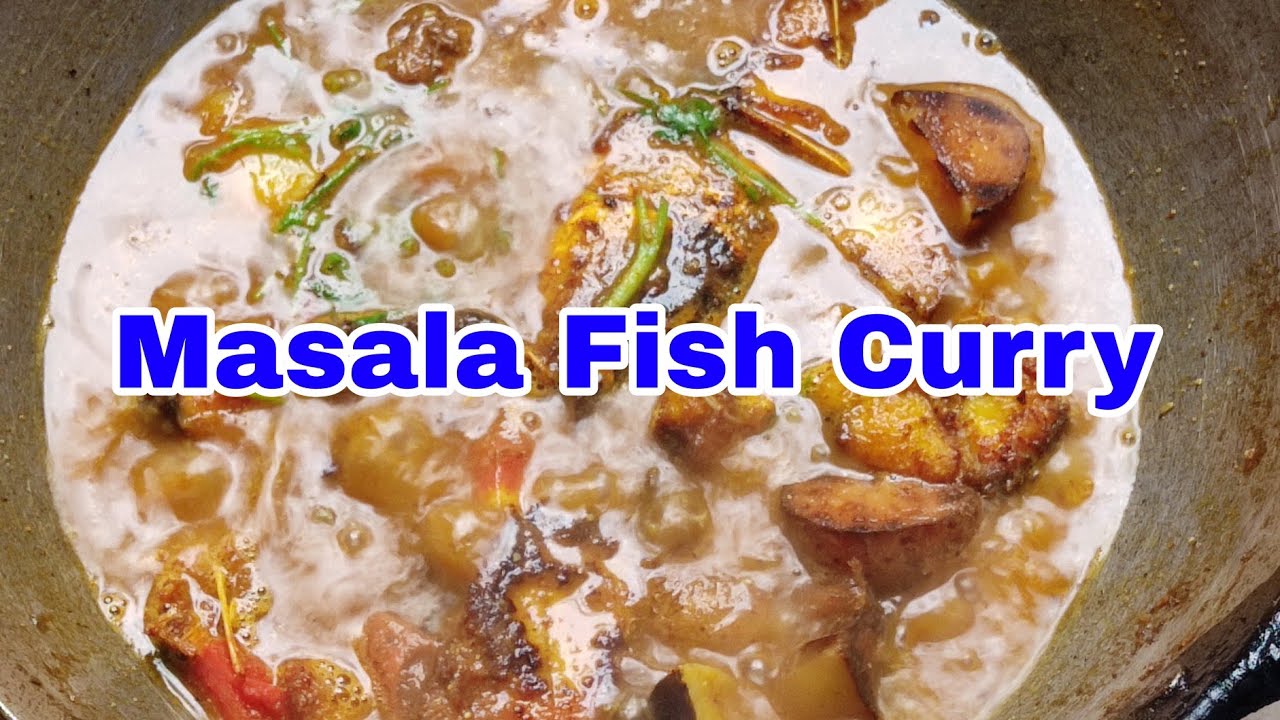 Enjoying Desi Fish Curry//Masala Fish curry// Fish Recipe ...