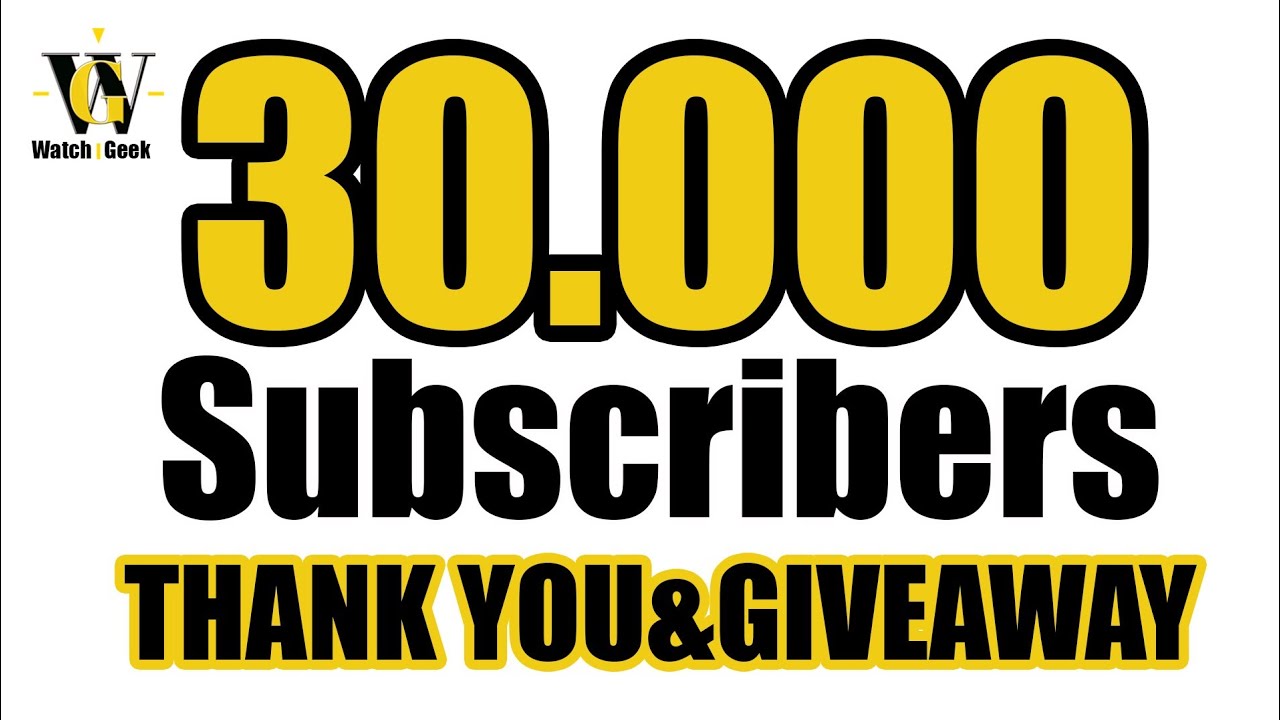 30.000 SUBSCRIBERS!!! Double giveaway announcement!! - YouTube