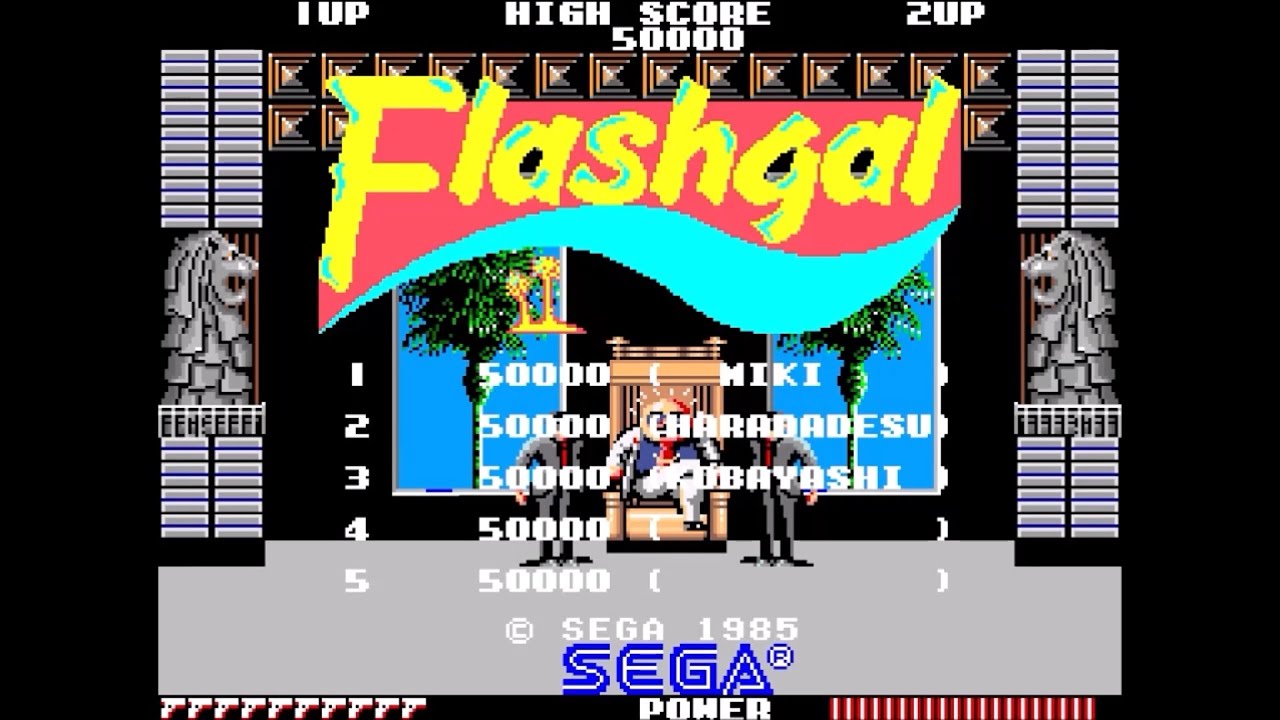 Flashgal (Arcade) Longplay - YouTube