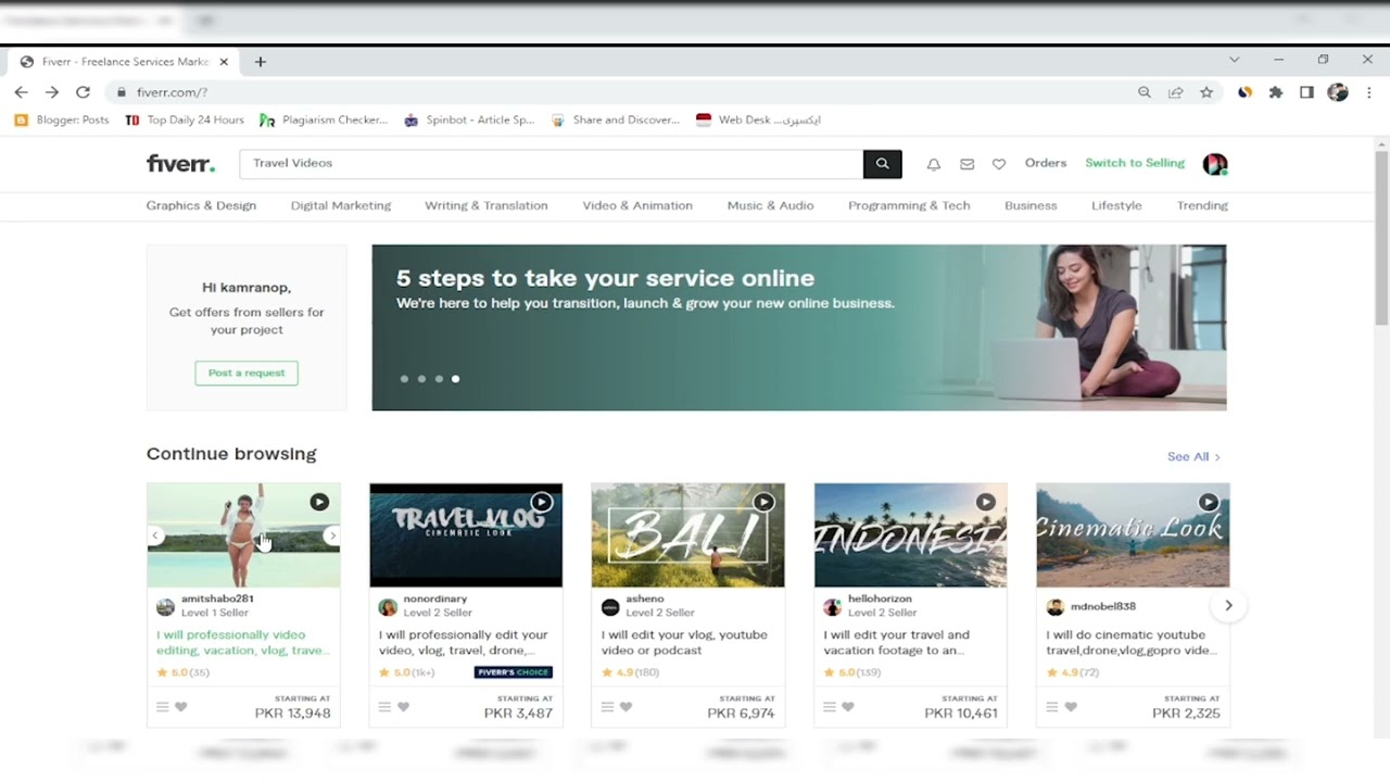 What is fiverr How to use and sell your expertise on fiver , online ...