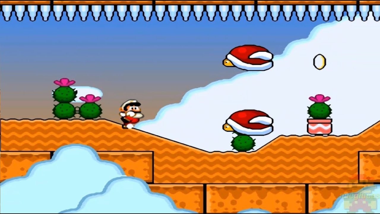 New Super Mario World: Mario's Secret Power 100% WORLD 2: Egyptian ...