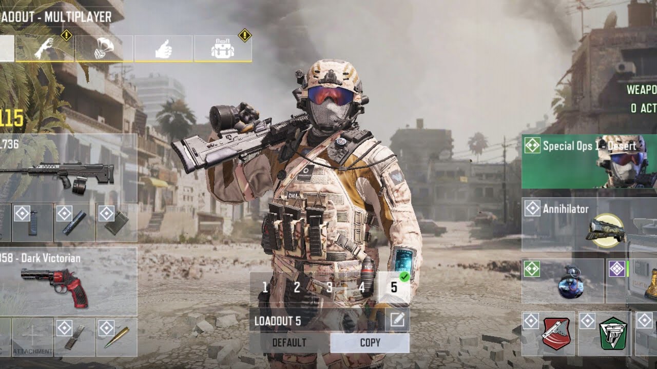 Call Of Duty Mobile: Level 115 UL736 LMG *NUKE* LOW•• recoil LMG ...