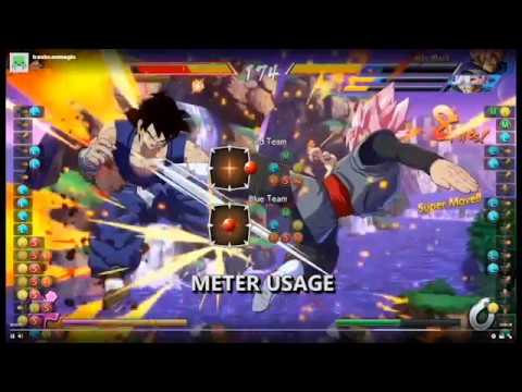 DBFZ Coaching Stream Highlights (super dash, meter usage, and more) | 2 ...