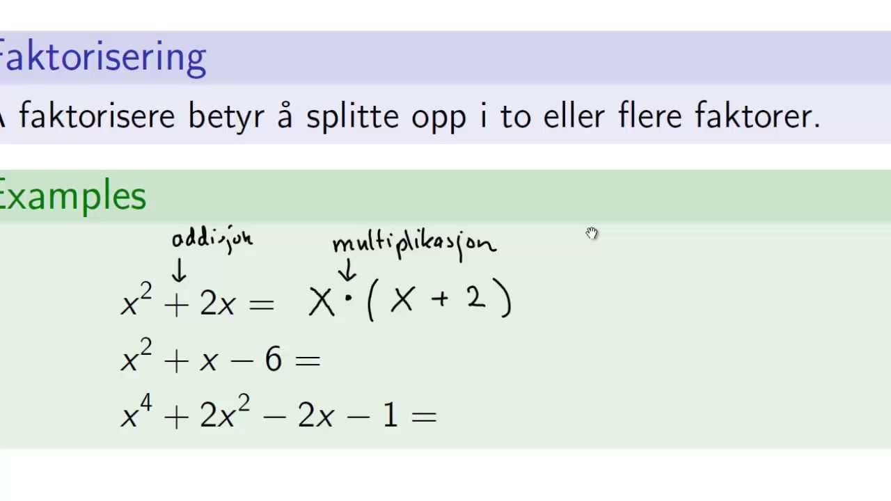 Modul 4: ABC formelen og annengradslikninger - Del B - YouTube