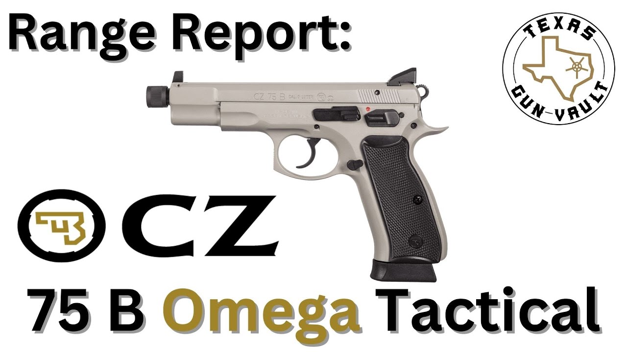 Range Report: CZ 75 B Omega Tactical - YouTube