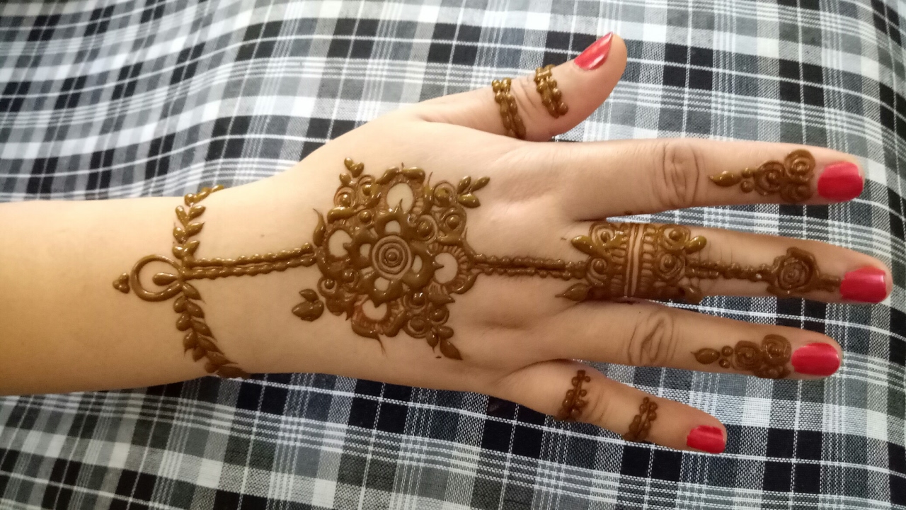 Ramazan eid special henna design #15 | Jewelry henna design - YouTube