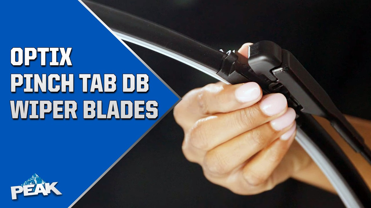 OPTIX Pinch Tab DB Windshield Wiper Installation | PEAK Auto - YouTube