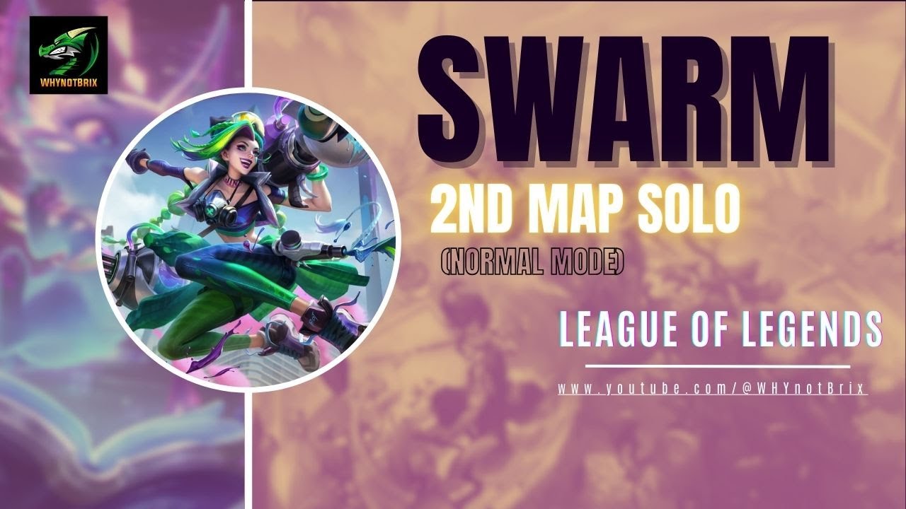 SWARM: The Solo Map that REDEEMED the Game - YouTube