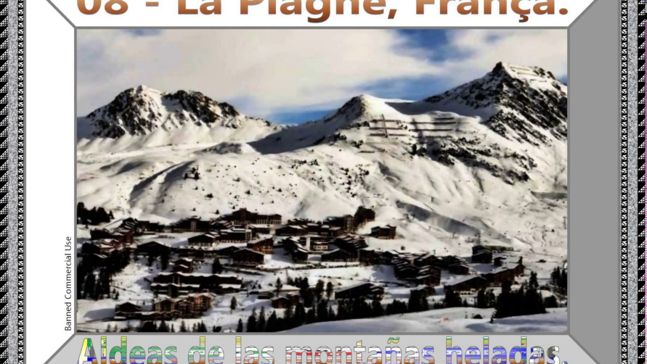 Aldeas de las montañas heladas. Full HD Image. - YouTube