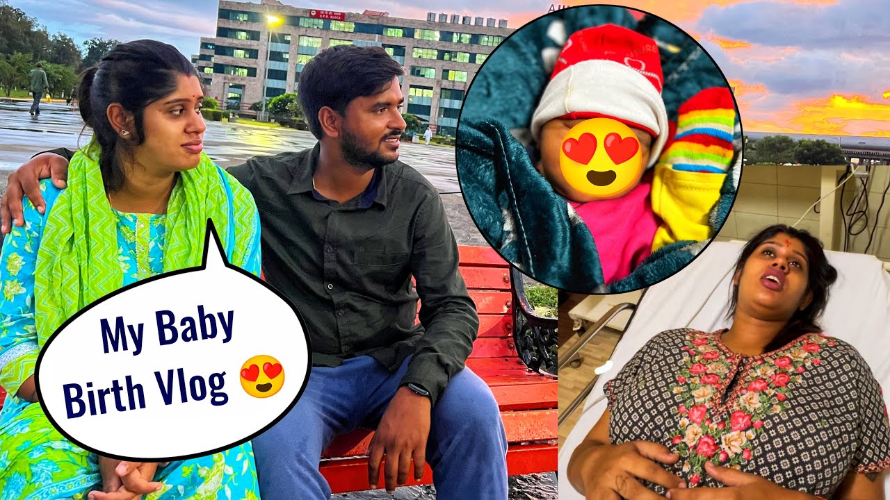 New Baby Birth Vlog 😍 | Labor Pain and Delivery Vlog | Naveen Pahadi ...