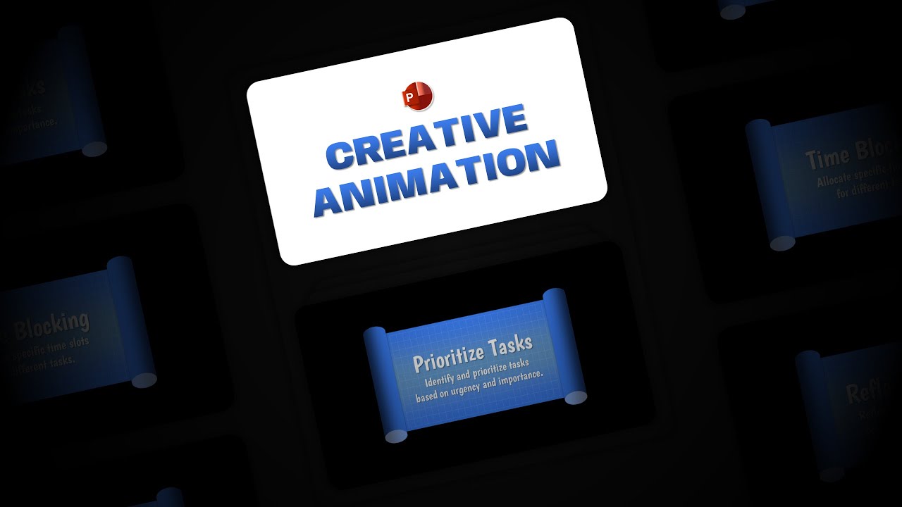 Creative PowerPoint Animation: Blueprint Scroll - YouTube