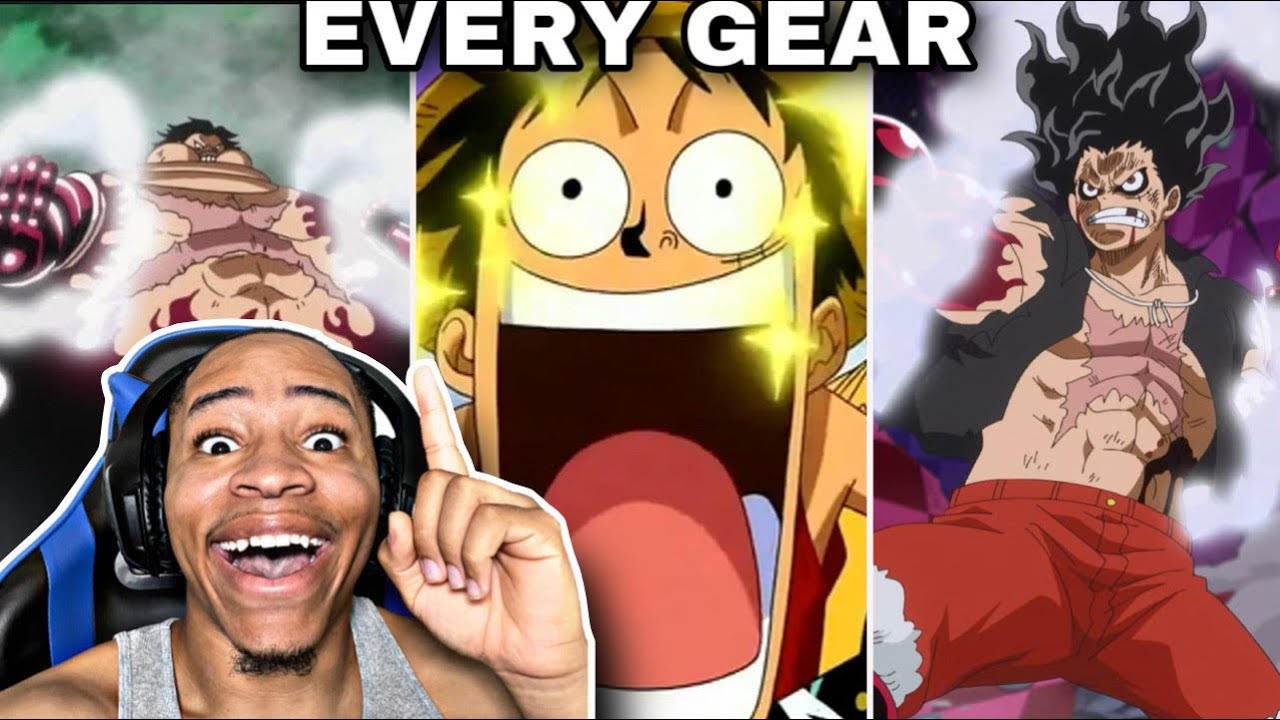 NON ONE PIECE FAN REACTS 😂 TO LUFFY GEARS AND STAGES😱 | ONE PIECE ALL ...
