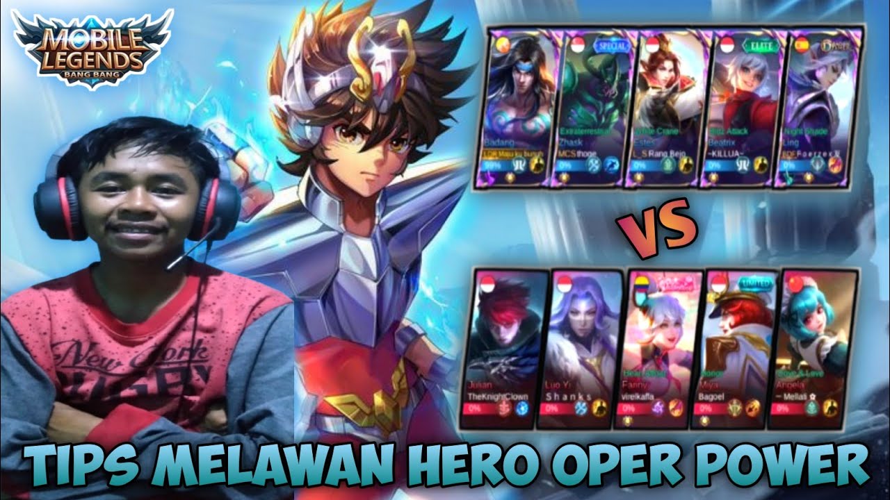 Tips melawan Hero over power | mobile legends - YouTube