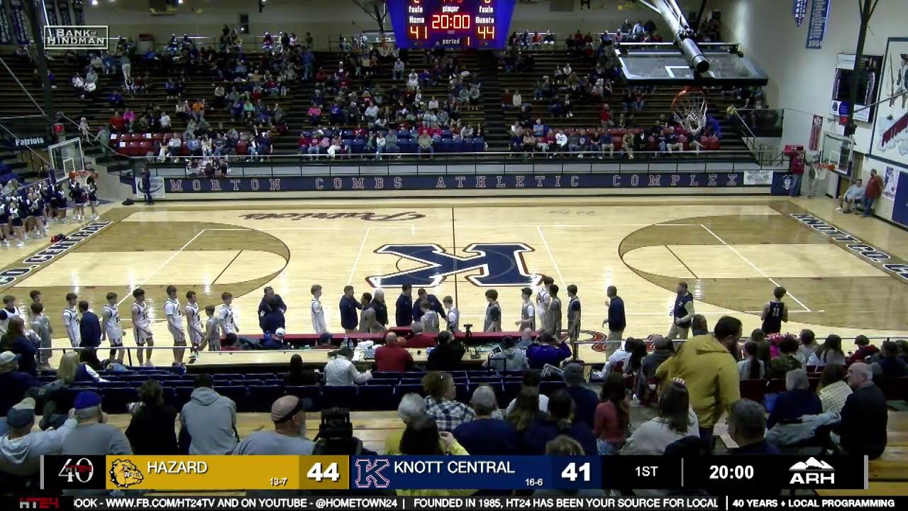 Hazard VS Knott Central - Boys Junior Varsity Basketball - YouTube
