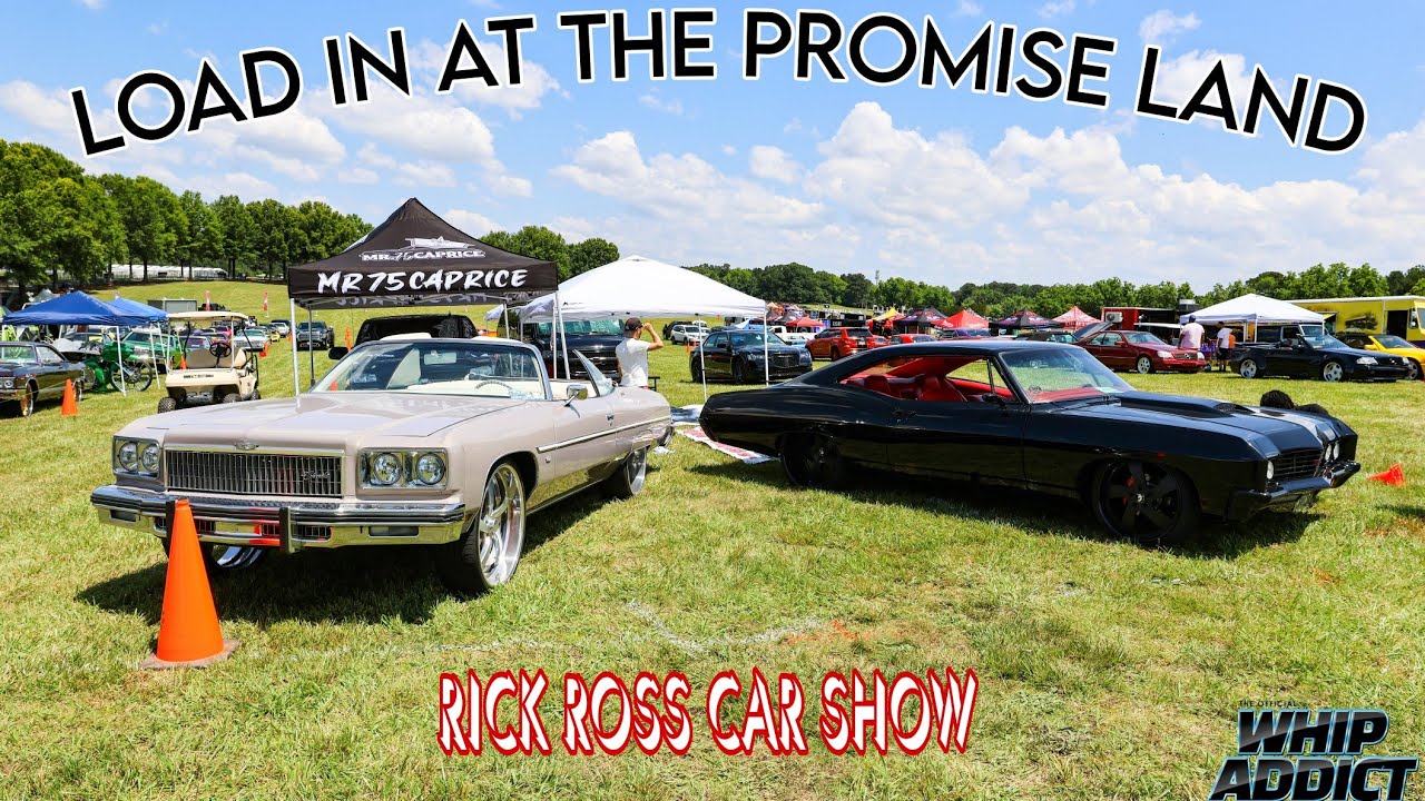 Rick Ross Promise Land on Friday! Car Show Load In. Part 1. Custom Cars ...