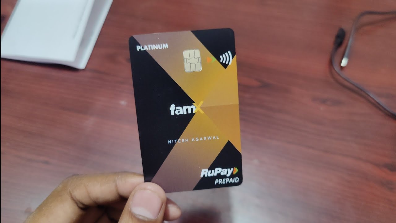 Fampay card unboxing | fampay card | fampay x card unboxing - YouTube