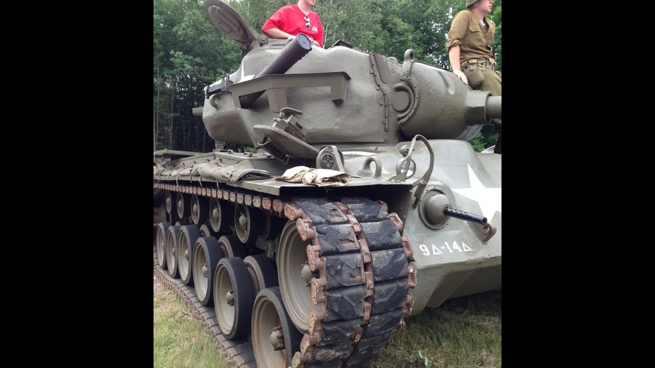 Video of Interior of WW 2 M26 Pershing Tank - YouTube