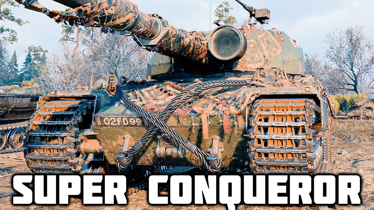 Super Conqueror WoT – 2 Kills, 10,2K Damage - YouTube