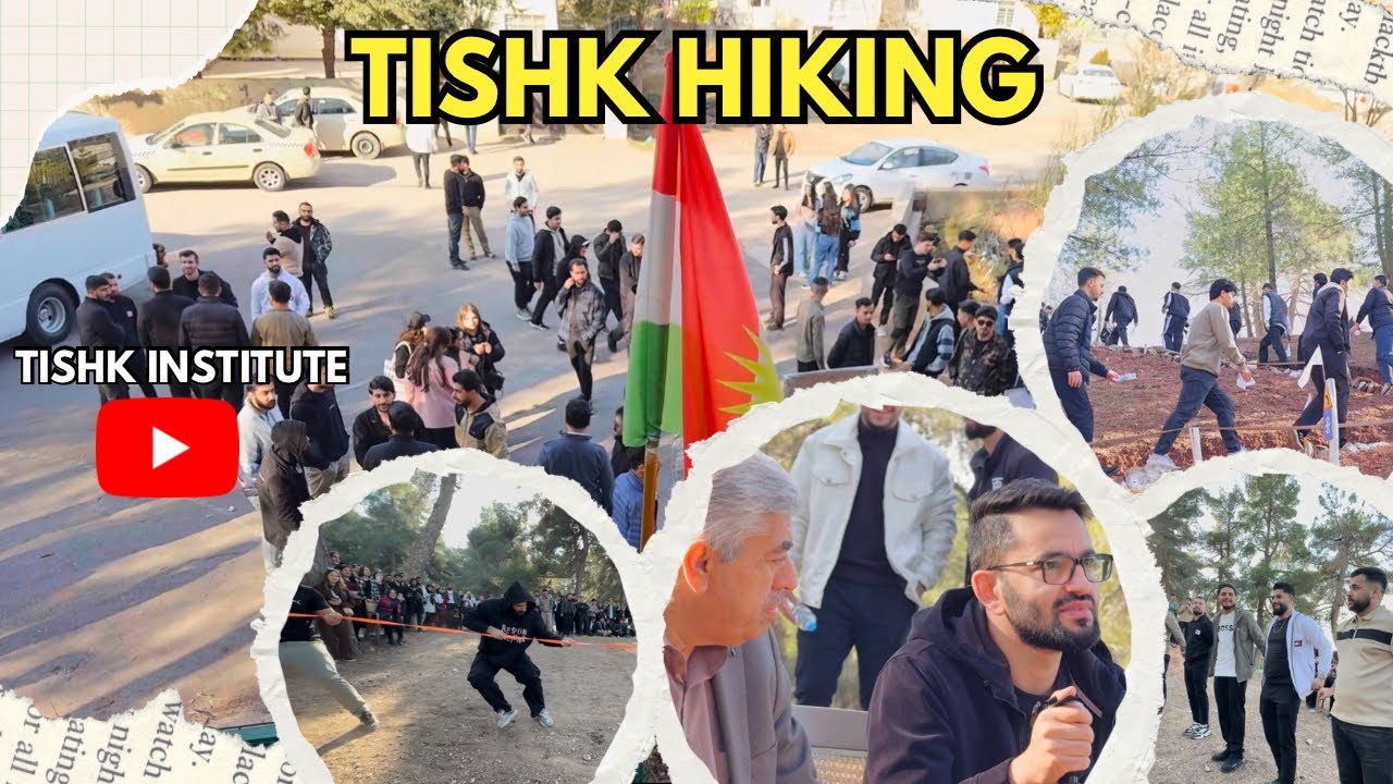 Tishk institute hiking - گەشتا چیاڤانی یا پەیمانگەها تیشك - YouTube
