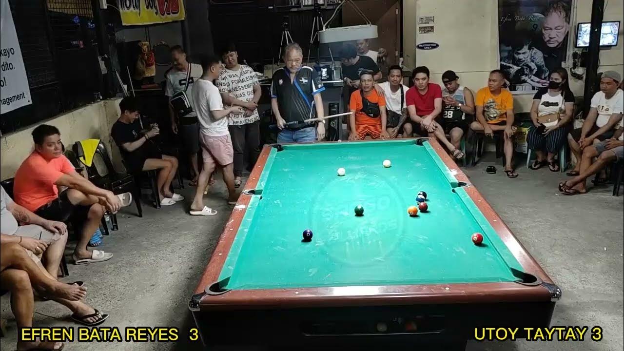 P3 EFREN BATA REYES 8-10 +2 WIN VS UTOY TAYTAY SAUYO NOVALICHES - YouTube