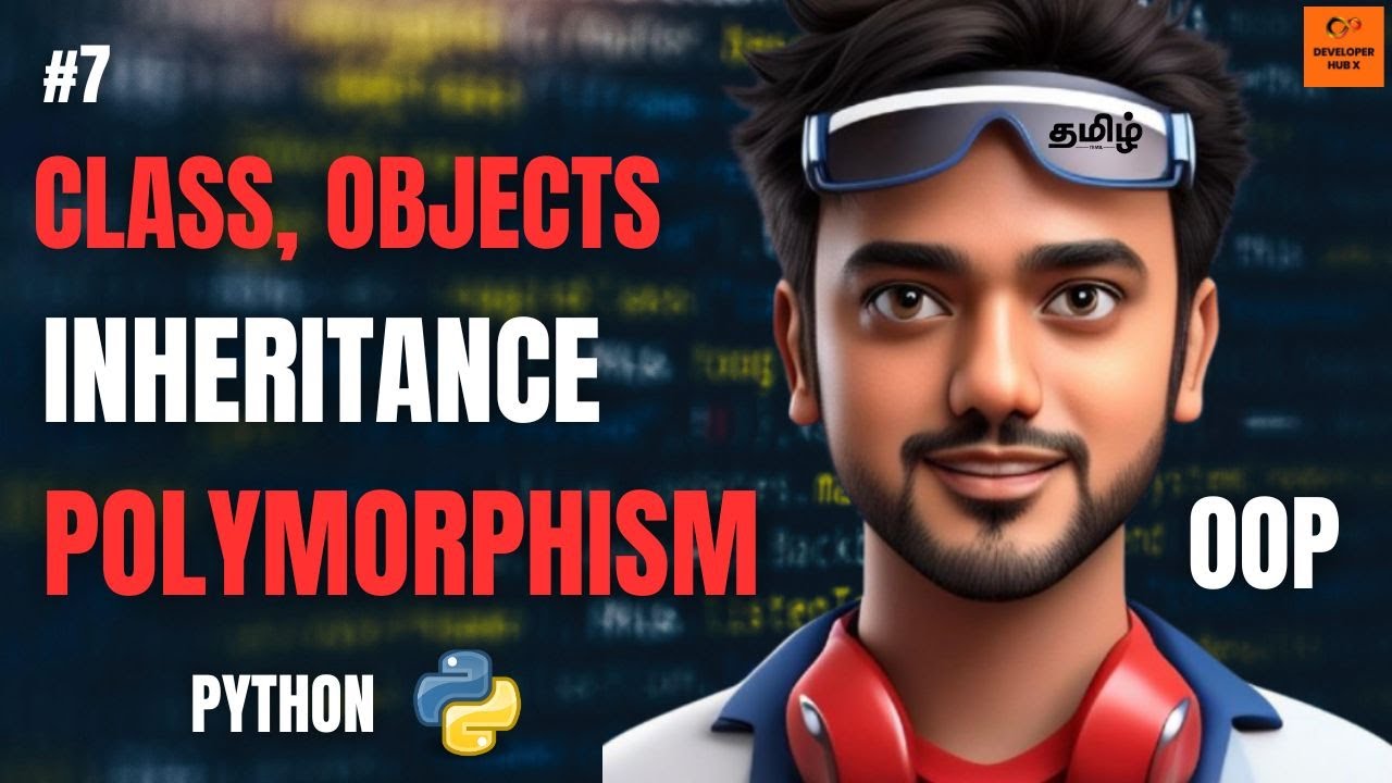 Python OOP Explained 🔥 | Classes, Objects, Inheritance & Polymorphism | Day 7 🚀 | DeveloperHubX ...