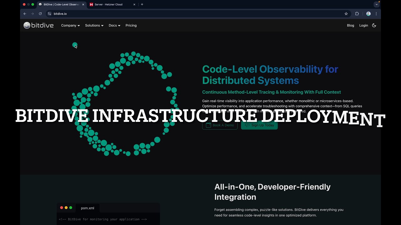 Step 1. Deploying BitDive Infrastructure in Just 9 Minutes - YouTube