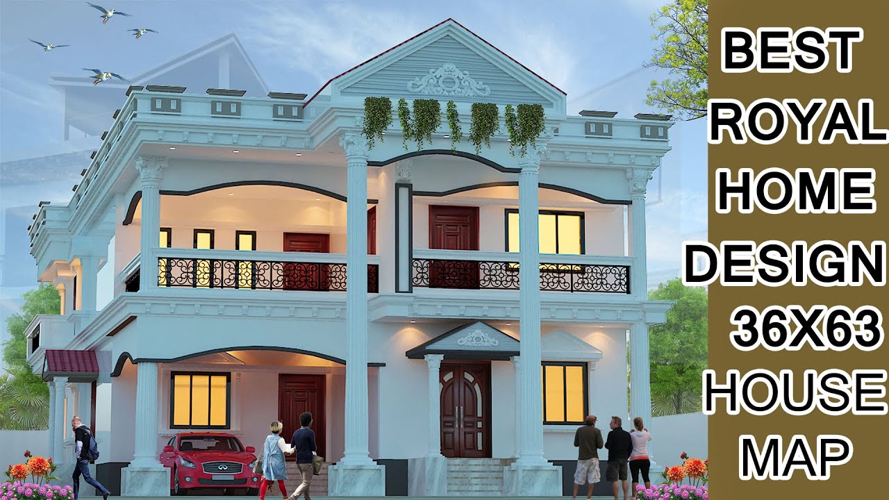 ROYAL HOME DESIGN WITH FLOOR PLAN AND SMALL HOME DESIGN|| MAKAN KA ...