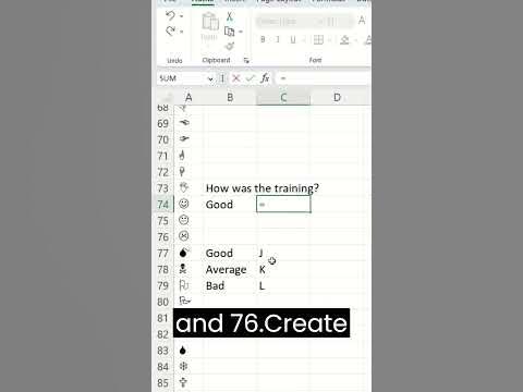 Cool Trick - How to Reveal and Use all Font Symbols in Excel (Wow ...