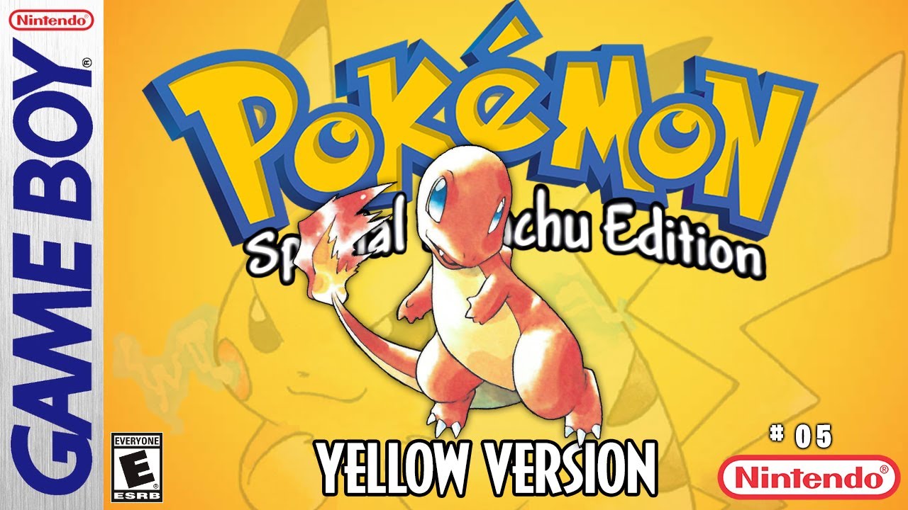POKEMON YELLOW Walkthrough Gameplay | Part 05: How to get Charmander ...