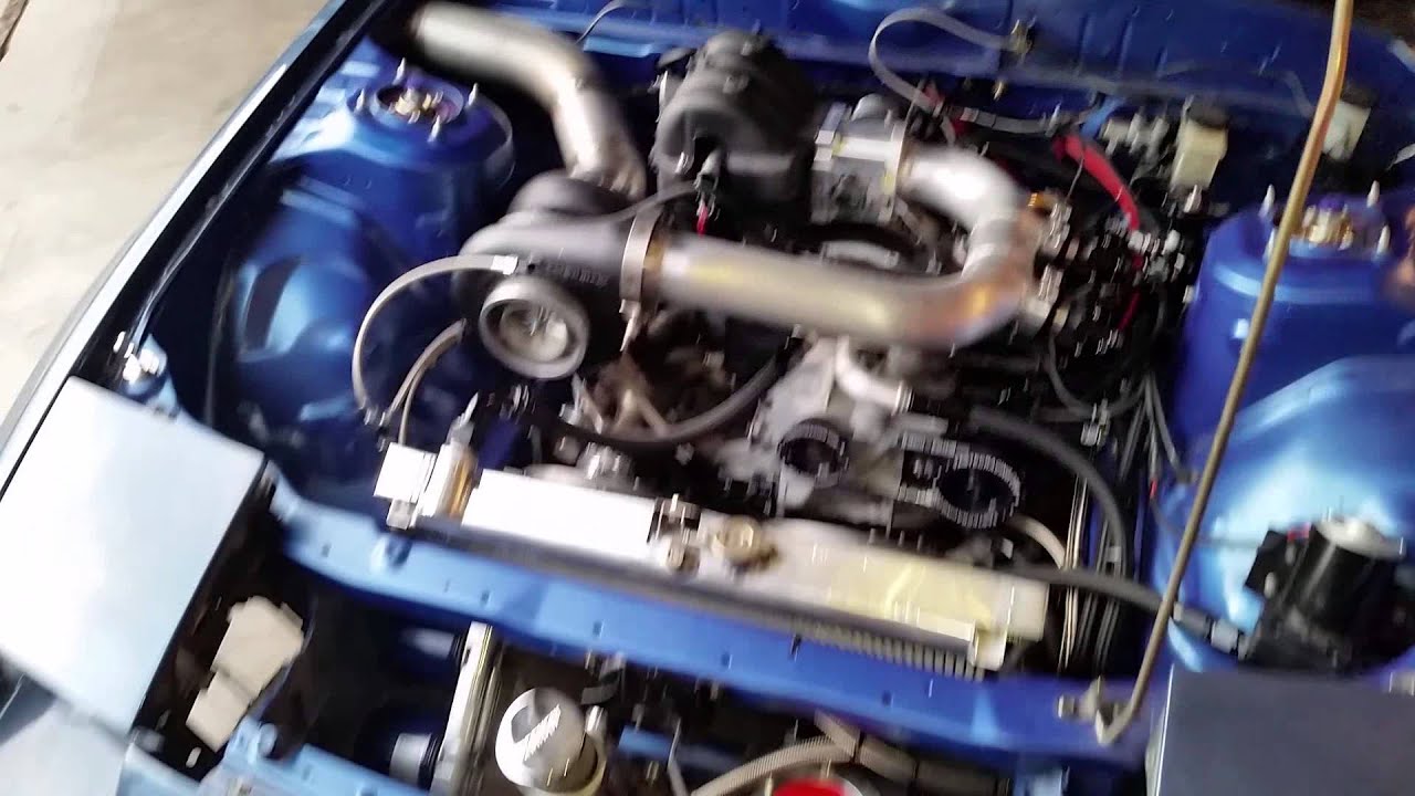 Mike Janousek's monster Rx7 convertible drag car - YouTube