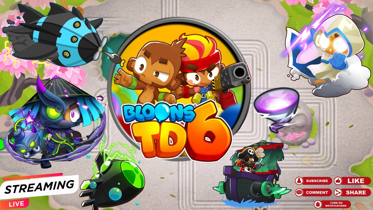 Bloons TD 6 Boss Event Playing With Viewers | Live Stream | WILD PC ...