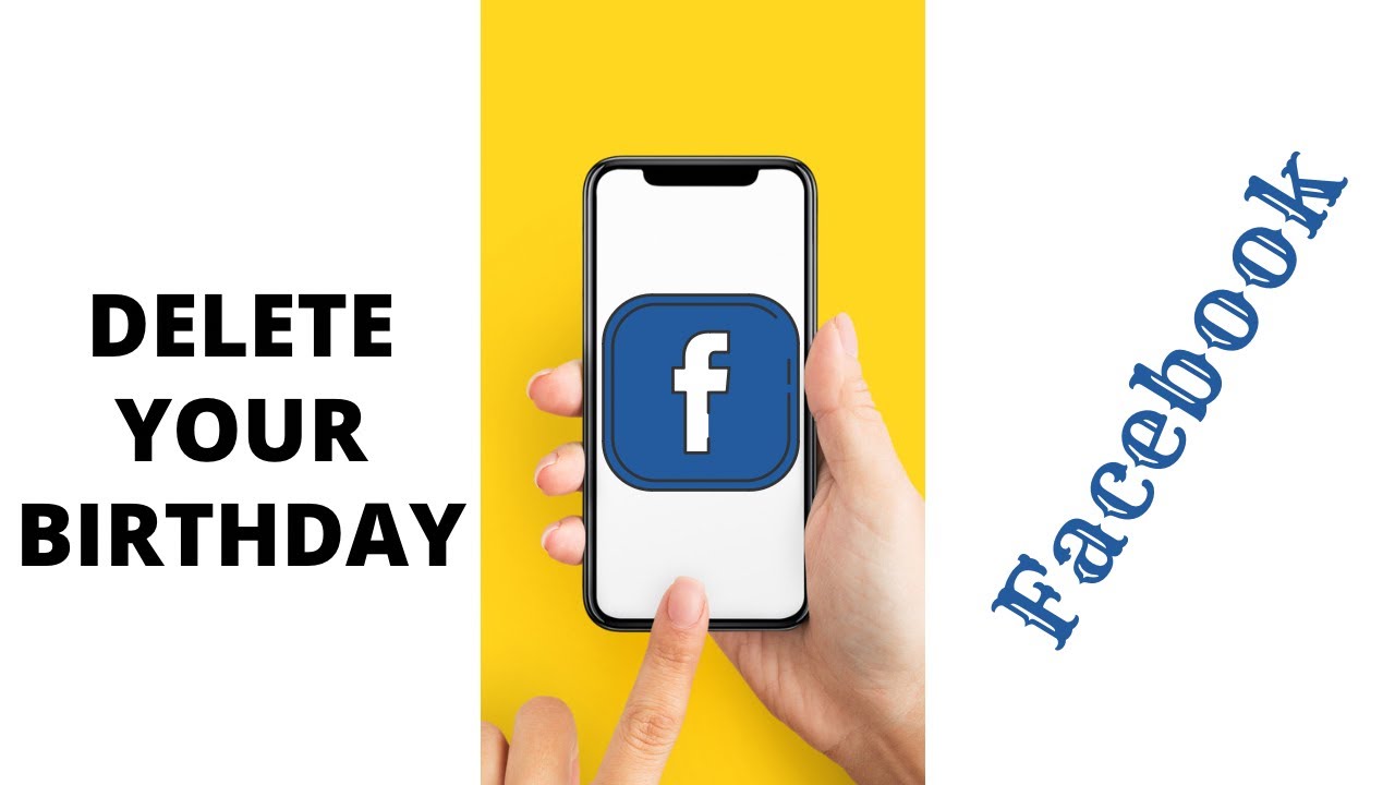 How To Delete Facebook Birthday Date? - YouTube